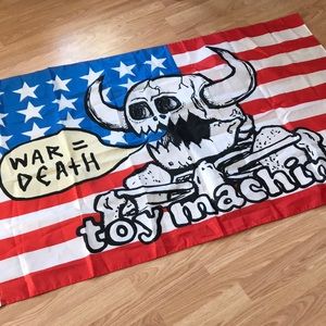 toy machine | Other | Toy Machine Giant Flag | Poshmark
